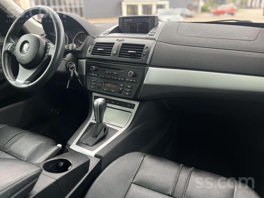 Melns BMW X3 2009 Jēkabpils, ar dzinēja tilpumu 2.00 L un nobraukumu 153 tūkst. km par 6700 €, foto 19 vietnē AUTOMOTO.COM.LV