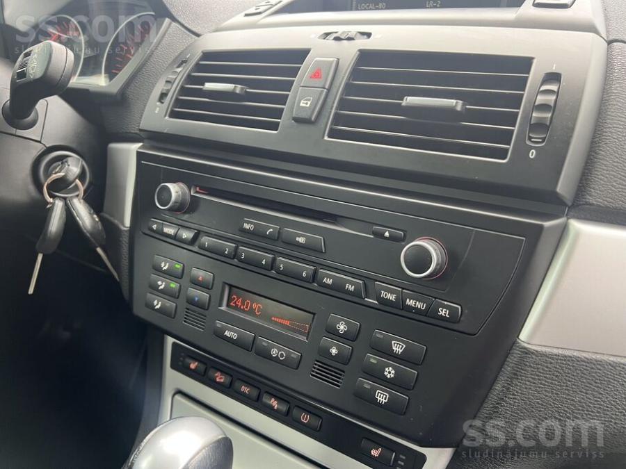 Melns BMW X3 2009 Jēkabpils, ar dzinēja tilpumu 2.00 L un nobraukumu 153 tūkst. km par 6700 €, foto 22 vietnē AUTOMOTO.COM.LV