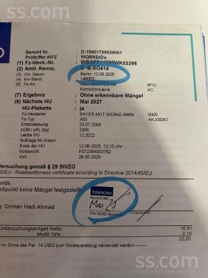 Melns BMW X3 2009 Jēkabpils, ar dzinēja tilpumu 2.00 L un nobraukumu 153 tūkst. km par 6700 €, foto 24 vietnē AUTOMOTO.COM.LV