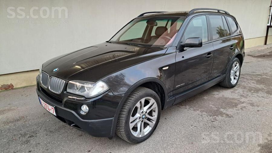 Melns BMW X3 2009 Ogre, ar dzinēja tilpumu 2.00 L un nobraukumu 252 tūkst. km par 5150 €, foto 6 vietnē AUTOMOTO.COM.LV