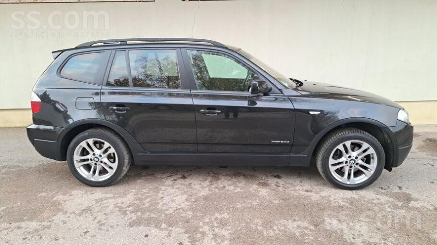 Melns BMW X3 2009 Ogre, ar dzinēja tilpumu 2.00 L un nobraukumu 252 tūkst. km par 5150 €, foto 7 vietnē AUTOMOTO.COM.LV