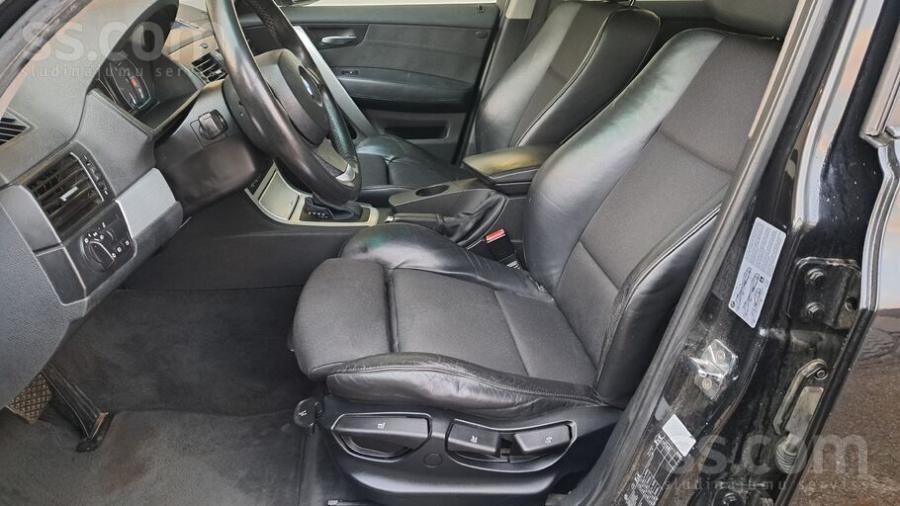 Melns BMW X3 2009 Ogre, ar dzinēja tilpumu 2.00 L un nobraukumu 252 tūkst. km par 5150 €, foto 15 vietnē AUTOMOTO.COM.LV