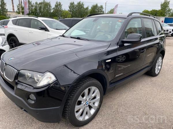 Melns BMW X3 2010 Jelgava, ar dzinēja tilpumu 2.00 L un nobraukumu 190 tūkst. km par 6800 €, foto 1 vietnē AUTOMOTO.COM.LV