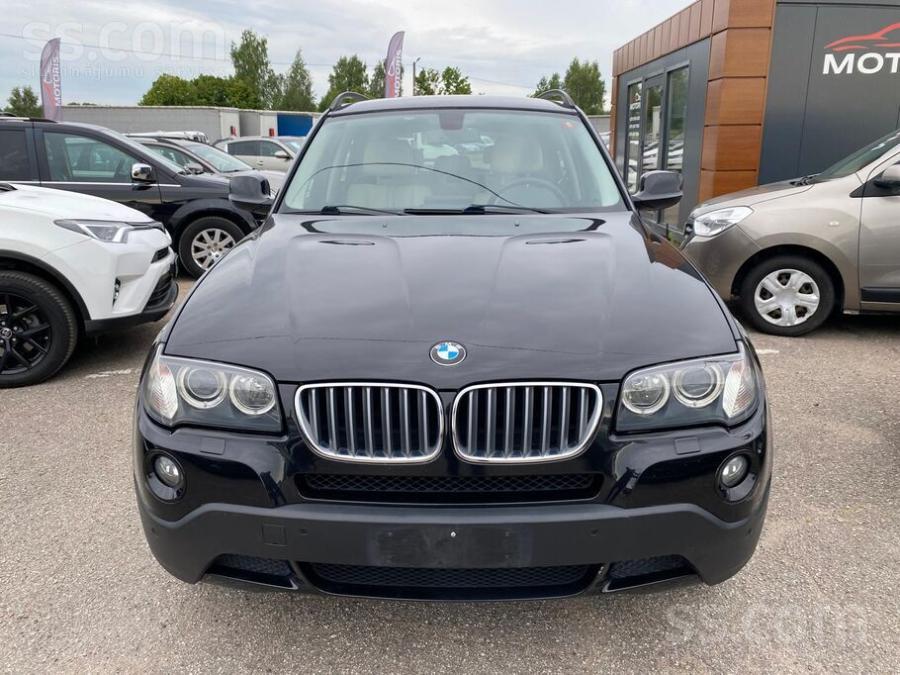 Melns BMW X3 2010 Jelgava, ar dzinēja tilpumu 2.00 L un nobraukumu 190 tūkst. km par 6800 €, foto 3 vietnē AUTOMOTO.COM.LV