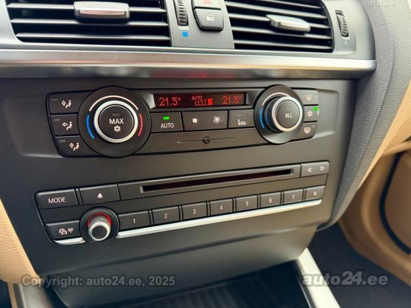 Black BMW X3 2010 in Tallinn, with an engine capacity of 2.00 L and mileage of 300 thousand km for 7999 €, photo 11 on AUTOMOTO.COM.LV