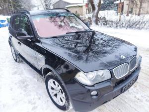 Black BMW X3 2010 in Utena, with an engine capacity of 2.00 L and mileage of 264 thousand km for 5400 €, photo  on AUTOMOTO.COM.LV