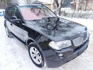 Black BMW X3 2010 in Utena, with an engine capacity of 2.00 L and mileage of 265 thousand km for 5400 €, photo  on AUTOMOTO.COM.LV