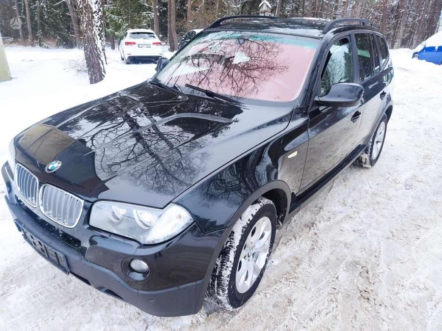 Melns BMW X3 2010 Utena, ar dzinēja tilpumu 2.00 L un nobraukumu 265 tūkst. km par 5400 €, foto 14 vietnē AUTOMOTO.COM.LV