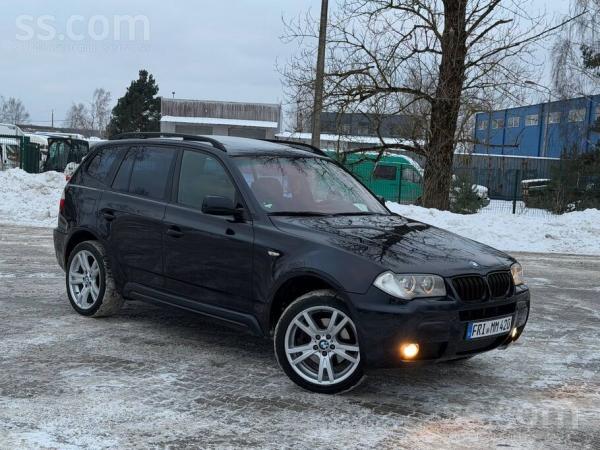 Black BMW X3 2010 in Riga, with an engine capacity of 3.00 L and mileage of 0 thousand km for 7990 €, photo 3 on AUTOMOTO.COM.LV