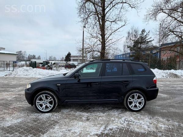 Black BMW X3 2010 in Riga, with an engine capacity of 3.00 L and mileage of 0 thousand km for 7990 €, photo 5 on AUTOMOTO.COM.LV