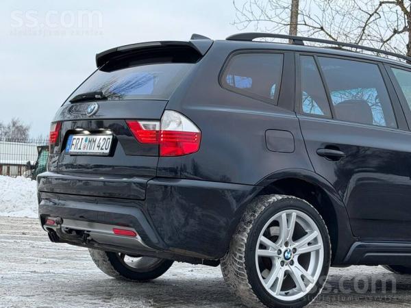 Black BMW X3 2010 in Riga, with an engine capacity of 3.00 L and mileage of 0 thousand km for 7990 €, photo 9 on AUTOMOTO.COM.LV