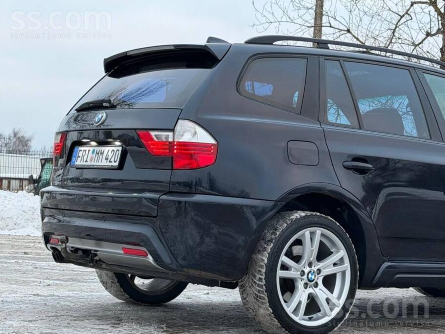 Melns BMW X3 2010 Rīga, ar dzinēja tilpumu 3.00 L un nobraukumu 0 tūkst. km par 7990 €, foto 9 vietnē AUTOMOTO.COM.LV