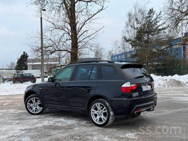 Black BMW X3 2010 in Riga, with an engine capacity of 3.00 L and mileage of 0 thousand km for 7990 €, photo 10 on AUTOMOTO.COM.LV