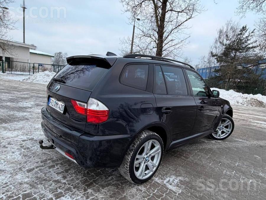 Melns BMW X3 2010 Rīga, ar dzinēja tilpumu 3.00 L un nobraukumu 0 tūkst. km par 7990 €, foto 12 vietnē AUTOMOTO.COM.LV