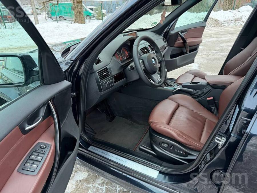 Melns BMW X3 2010 Rīga, ar dzinēja tilpumu 3.00 L un nobraukumu 0 tūkst. km par 7990 €, foto 16 vietnē AUTOMOTO.COM.LV