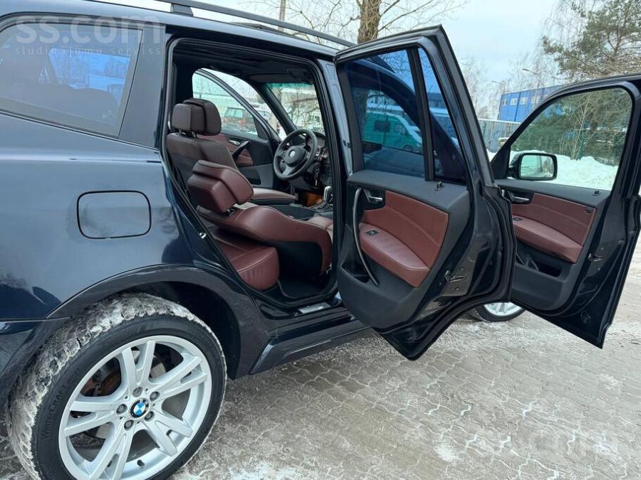 Melns BMW X3 2010 Rīga, ar dzinēja tilpumu 3.00 L un nobraukumu 0 tūkst. km par 7990 €, foto 20 vietnē AUTOMOTO.COM.LV