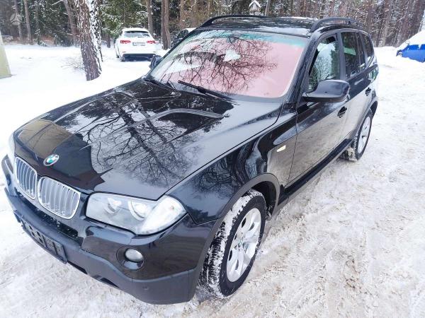 Black BMW X3 2010 in Utena, with an engine capacity of 2.00 L and mileage of 265 thousand km for 5400 €, photo 10 on AUTOMOTO.COM.LV
