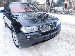 Black BMW X3 2010 in Utena, with an engine capacity of 2.00 L and mileage of 265 thousand km for 5400 €, photo 11 on AUTOMOTO.COM.LV