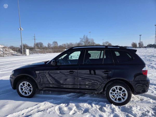 Black BMW X3 2010 in Marijampole, with an engine capacity of 2.00 L and mileage of 317 thousand km for 5500 €, photo 5 on AUTOMOTO.COM.LV