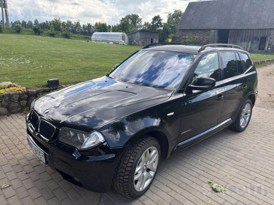Melns BMW X3 2010 Talsi, ar dzinēja tilpumu 2.00 L un nobraukumu 324 tūkst. km par 5500 €, foto 5 vietnē AUTOMOTO.COM.LV