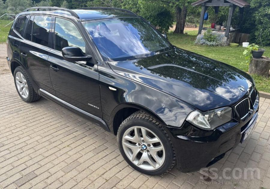 Melns BMW X3 2010 Talsi, ar dzinēja tilpumu 2.00 L un nobraukumu 324 tūkst. km par 5500 €, foto 6 vietnē AUTOMOTO.COM.LV