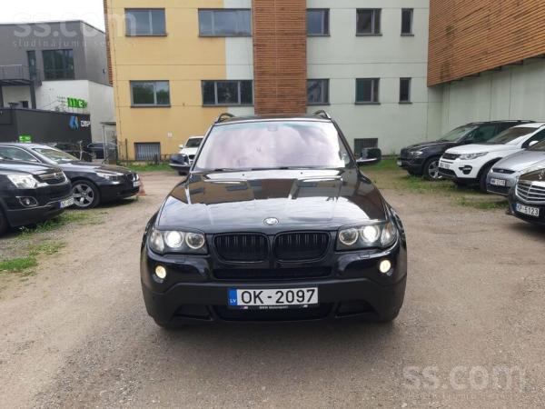 Melns BMW X3 2010 Daugavpils, ar dzinēja tilpumu 2.00 L un nobraukumu 0 tūkst. km par 7150 €, foto 3 vietnē AUTOMOTO.COM.LV