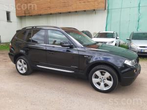 Black BMW X3 2010 in Daugavpils, with an engine capacity of 2.00 L and mileage of 0 thousand km for 7150 €, photo 6 on AUTOMOTO.COM.LV