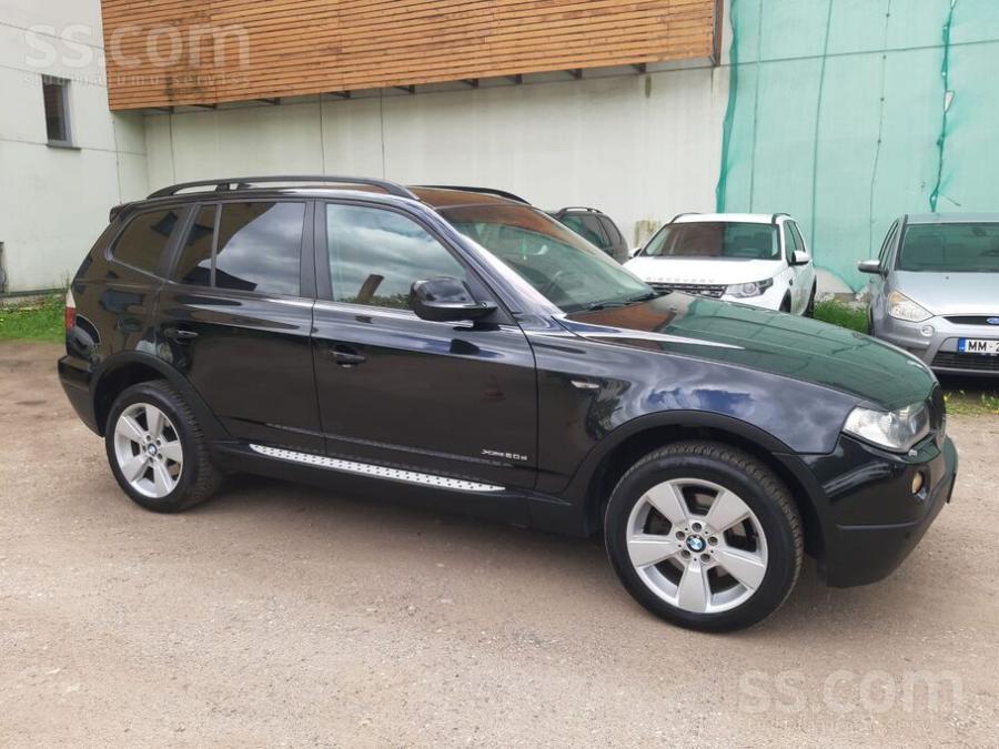 Black BMW X3 2010 in Daugavpils, with an engine capacity of 2.00 L and mileage of 0 thousand km for 7150 €, photo 6 on AUTOMOTO.COM.LV