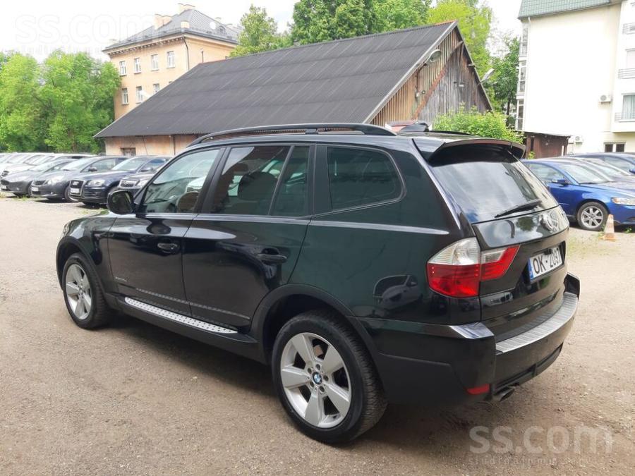 Black BMW X3 2010 in Daugavpils, with an engine capacity of 2.00 L and mileage of 0 thousand km for 7150 €, photo 11 on AUTOMOTO.COM.LV