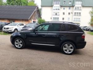Black BMW X3 2010 in Daugavpils, with an engine capacity of 2.00 L and mileage of 0 thousand km for 7150 €, photo 12 on AUTOMOTO.COM.LV