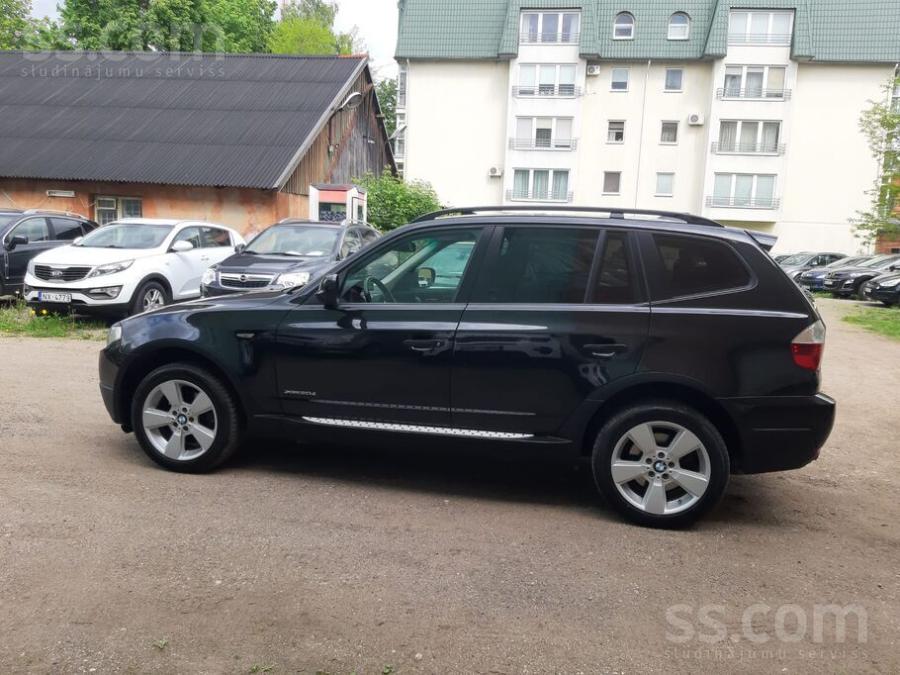 Black BMW X3 2010 in Daugavpils, with an engine capacity of 2.00 L and mileage of 0 thousand km for 7150 €, photo 12 on AUTOMOTO.COM.LV