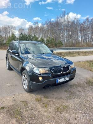 Black BMW X3 2010 in Preili, with an engine capacity of 2.00 L and mileage of 340 thousand km for 5750 €, photo  on AUTOMOTO.COM.LV