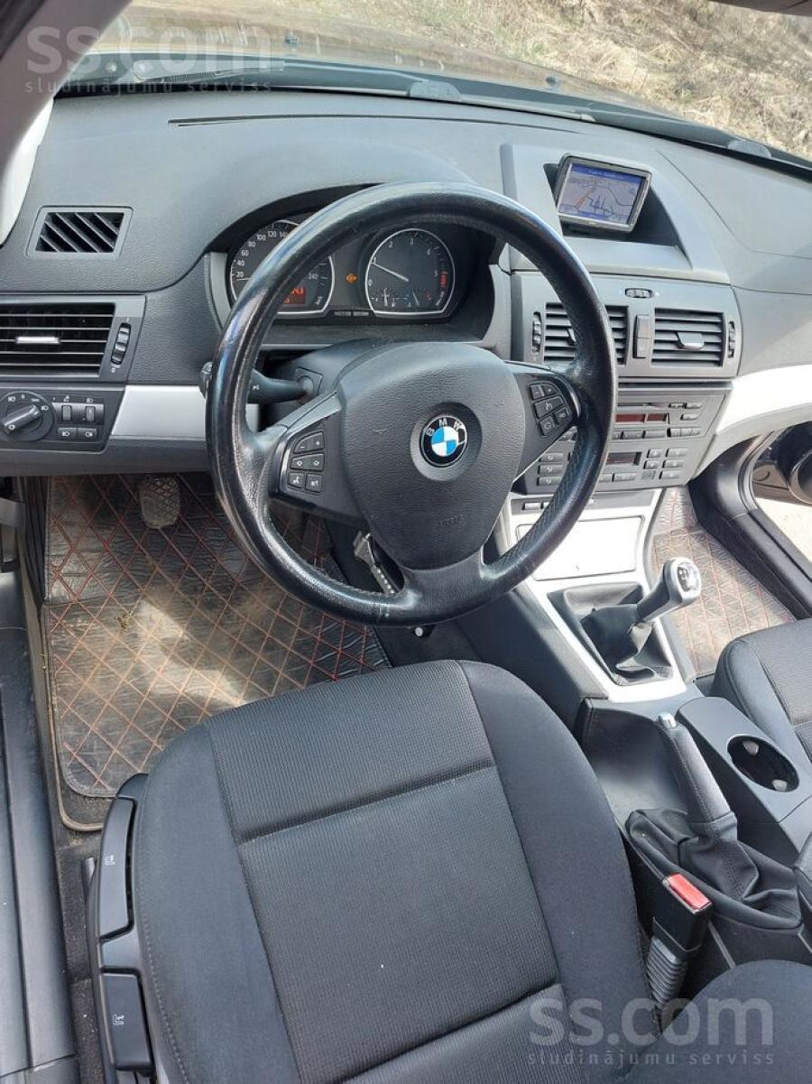 Melns BMW X3 2010 Preiļi, ar dzinēja tilpumu 2.00 L un nobraukumu 340 tūkst. km par 5750 €, foto 5 vietnē AUTOMOTO.COM.LV