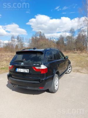 Melns BMW X3 2010 Preiļi, ar dzinēja tilpumu 2.00 L un nobraukumu 340 tūkst. km par 5750 €, foto 7 vietnē AUTOMOTO.COM.LV