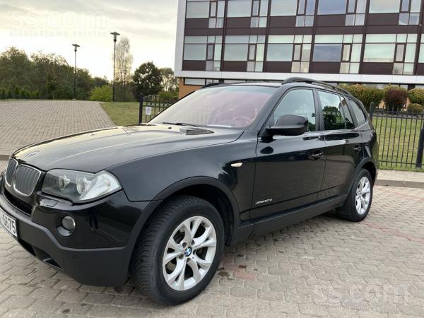 Black BMW X3 2010 in Valmiera, with an engine capacity of 2.00 L and mileage of 299 thousand km for 8000 €, photo 1 on AUTOMOTO.COM.LV