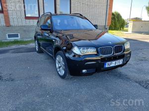Черный БМВ Х3 2010 в Талси, объемом двигателя 2.00 л и пробегом 324 тыс. км за 5400 €, фото  на AUTOMOTO.COM.LV