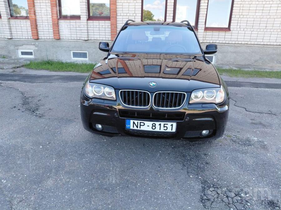 Черный БМВ Х3 2010 в Талси, объемом двигателя 2.00 л и пробегом 324 тыс. км за 5400 €, фото 3 на AUTOMOTO.COM.LV