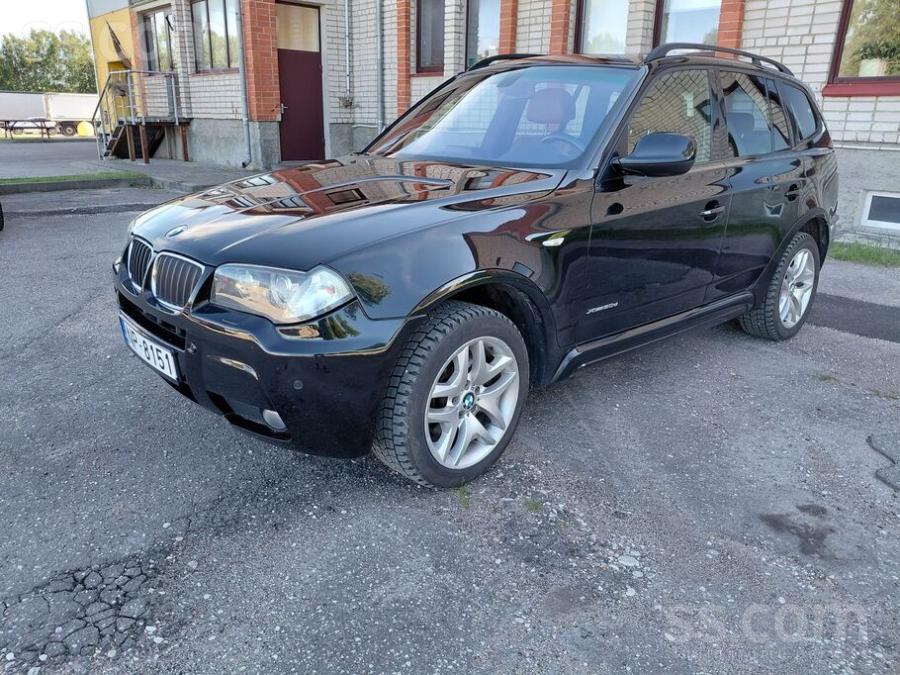 Черный БМВ Х3 2010 в Талси, объемом двигателя 2.00 л и пробегом 324 тыс. км за 5400 €, фото 4 на AUTOMOTO.COM.LV
