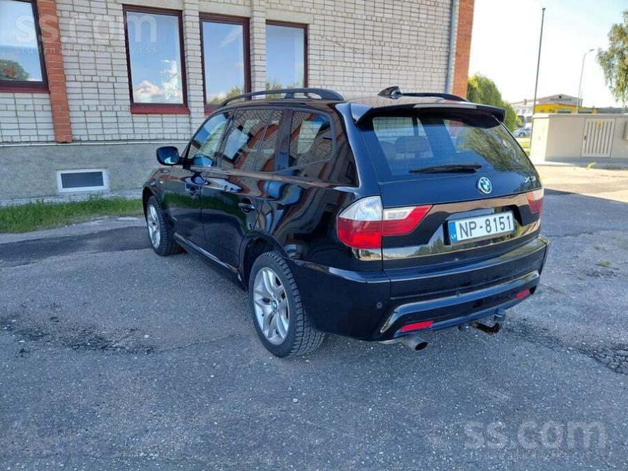 Черный БМВ Х3 2010 в Талси, объемом двигателя 2.00 л и пробегом 324 тыс. км за 5400 €, фото 6 на AUTOMOTO.COM.LV