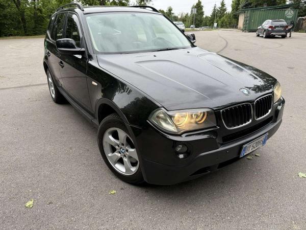 Black BMW X3 2010 in Kaunas, with an engine capacity of 2.00 L and mileage of 280 thousand km for 4300 €, photo 1 on AUTOMOTO.COM.LV