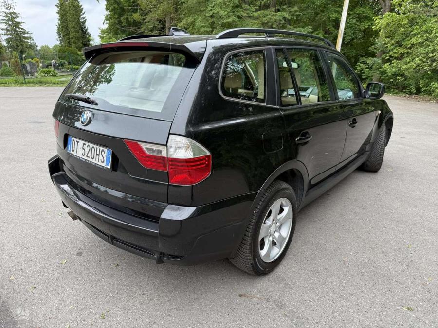 Melns BMW X3 2010 Kauņa, ar dzinēja tilpumu 2.00 L un nobraukumu 280 tūkst. km par 4300 €, foto 5 vietnē AUTOMOTO.COM.LV