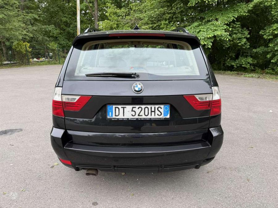 Melns BMW X3 2010 Kauņa, ar dzinēja tilpumu 2.00 L un nobraukumu 280 tūkst. km par 4300 €, foto 6 vietnē AUTOMOTO.COM.LV