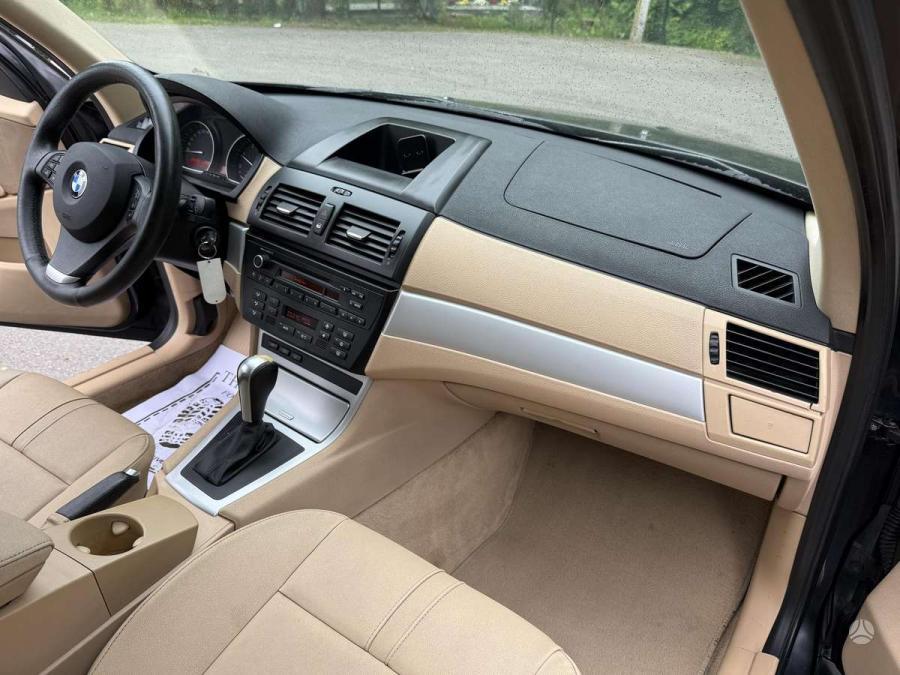 Melns BMW X3 2010 Kauņa, ar dzinēja tilpumu 2.00 L un nobraukumu 280 tūkst. km par 4300 €, foto 11 vietnē AUTOMOTO.COM.LV