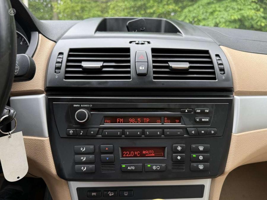 Melns BMW X3 2010 Kauņa, ar dzinēja tilpumu 2.00 L un nobraukumu 280 tūkst. km par 4300 €, foto 12 vietnē AUTOMOTO.COM.LV