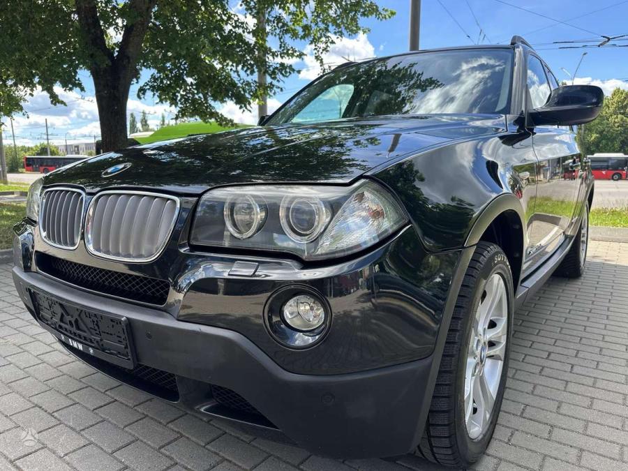 Melns BMW X3 2010 Kauņa, ar dzinēja tilpumu 2.99 L un nobraukumu 274 tūkst. km par 5290 €, foto 5 vietnē AUTOMOTO.COM.LV