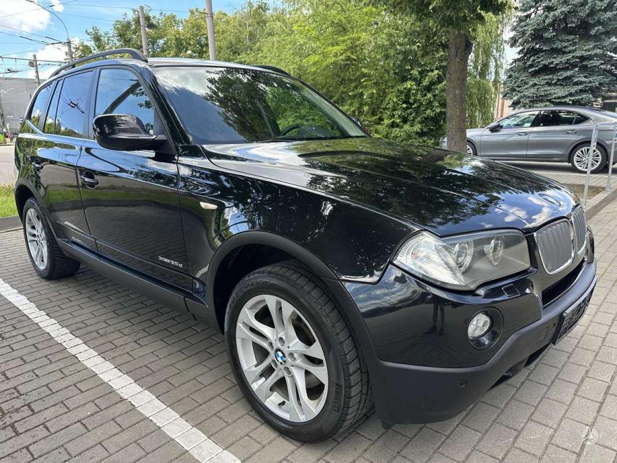 Melns BMW X3 2010 Kauņa, ar dzinēja tilpumu 2.99 L un nobraukumu 274 tūkst. km par 5290 €, foto 10 vietnē AUTOMOTO.COM.LV