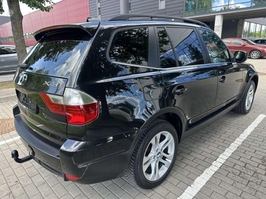 Melns BMW X3 2010 Kauņa, ar dzinēja tilpumu 2.99 L un nobraukumu 274 tūkst. km par 5290 €, foto 13 vietnē AUTOMOTO.COM.LV
