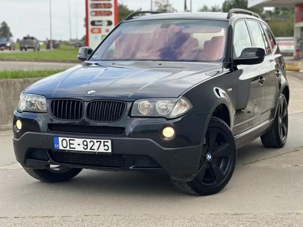 Black BMW X3 2010 in Jekabpils, with an engine capacity of 2.00 L and mileage of 233 thousand km for 5900 €, photo 1 on AUTOMOTO.COM.LV
