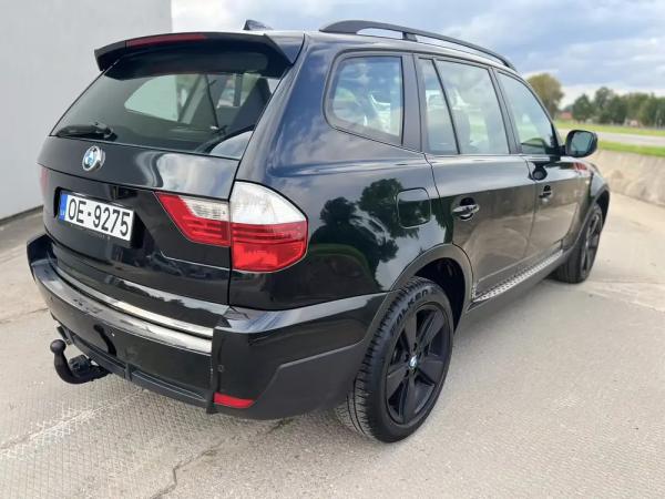 Black BMW X3 2010 in Jekabpils, with an engine capacity of 2.00 L and mileage of 233 thousand km for 5900 €, photo 6 on AUTOMOTO.COM.LV