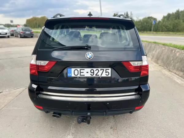 Black BMW X3 2010 in Jekabpils, with an engine capacity of 2.00 L and mileage of 233 thousand km for 5900 €, photo 7 on AUTOMOTO.COM.LV